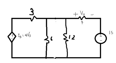 Solved How Can I Find The Voltage Going Through The 6 Ohm