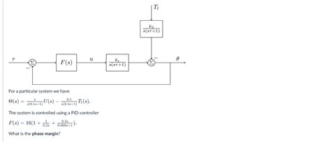 solved consider a position servo for a dc motor used in a