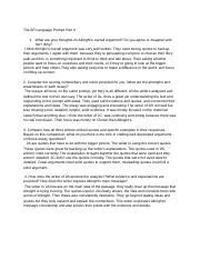 The AP Language Prompt Part II The AP Language Prompt Part II What Are Your Thoughts On