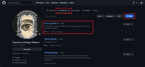Creacion De Pagina Para Github Page En Entornos