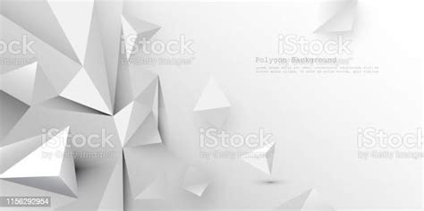 벡터 3d 기하학적 다각형 선 배경 화면 또는 배경에 대한 삼각형 패턴 모양 일러스트 로우 폴리 다각형 디자인 화이트 그레이 컬러 0명에 대한 스톡 벡터 아트 및 기타
