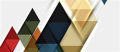 삼각형 기하학적 현대 비즈니스 프리 젠 테이 션 디자인 서식 파일 어떤 배경에 대 한 추상 패턴 0명에 대한 스톡 벡터 아트 및