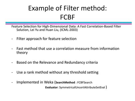 Ppt Data Mining Feature Selection Powerpoint Presentation Free Download Id 3636250