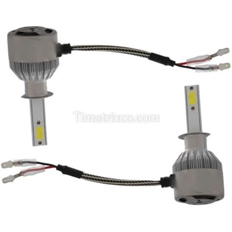 خرید و قیمت لامپ هدلایت دو طرفه C6 مدلh1 ترب