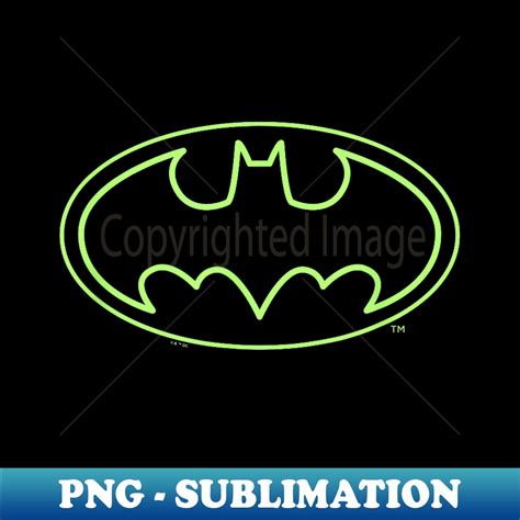 Neon Green Batman Logo Batman Led Neon Light Officially Licensed Dc
