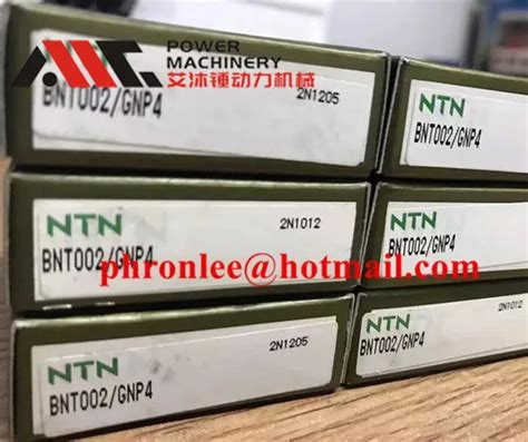 Bnt001gnp4 Super Precision Angular Contact Ball Bearing 12x28x8mm