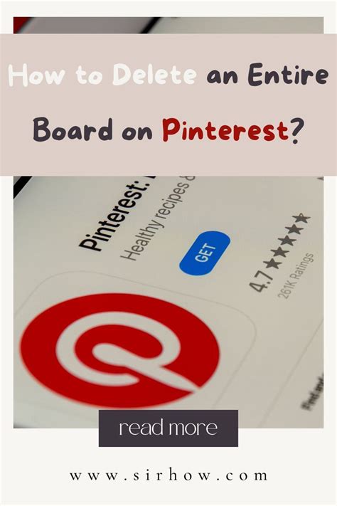 Delete An Entire Board On Pinterest Step By Step Pinterest Tutorial Inspirational Quotes