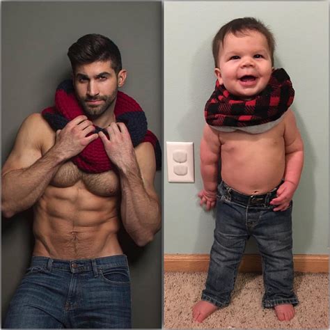 Tío Y Sobrino Posando Igual Causan Furor En Redes Sociales