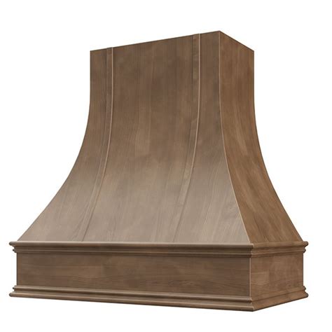 Curved With Strapping Hoodsly Wood Range Hood Range Hood Custom