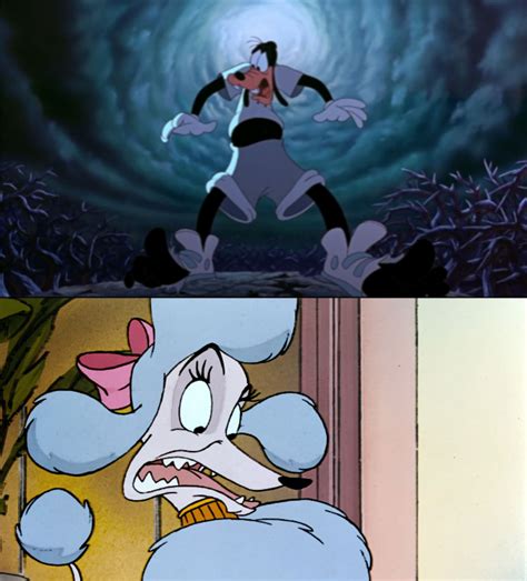 Georgette Scared Of Max Turn Into Goofy By Matuta2002 On Deviantart