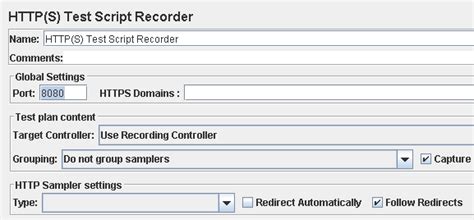 Getting Error Using Jmeter Behind A Proxy Software Quality Assurance