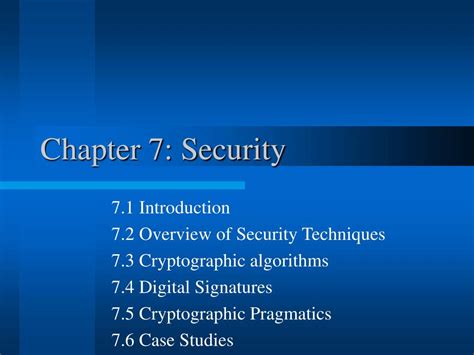 Ppt Security Chapter 7 Powerpoint Presentation Free Download Id 5065581