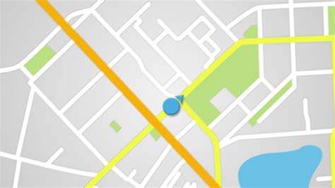 Street Map Gps Navigator Seamless Loop Stock Footage Video 100 Royalty Free 6085145