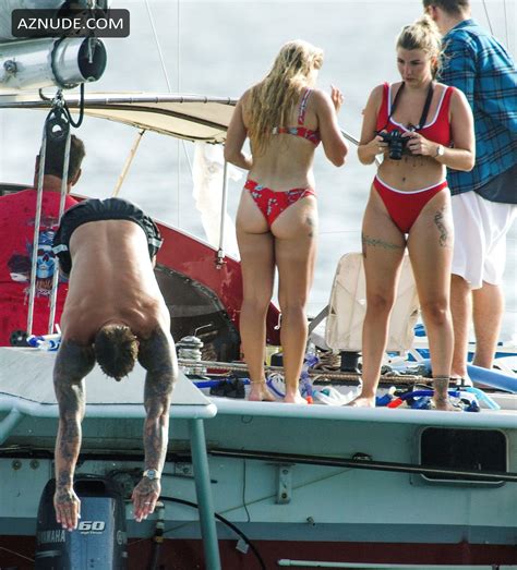 Olivia Buckland And Alex Bowen Spotted During A Filming Session Onboard