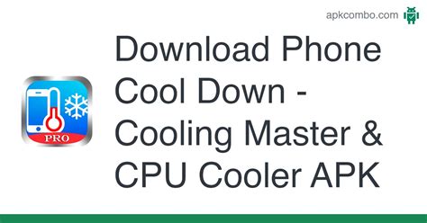 Phone Cool Down Cooling Master And Cpu Cooler Apk Android App Free