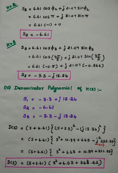 Problem Solved In Analog Chebyshev Lowpass Filter Iir Filters