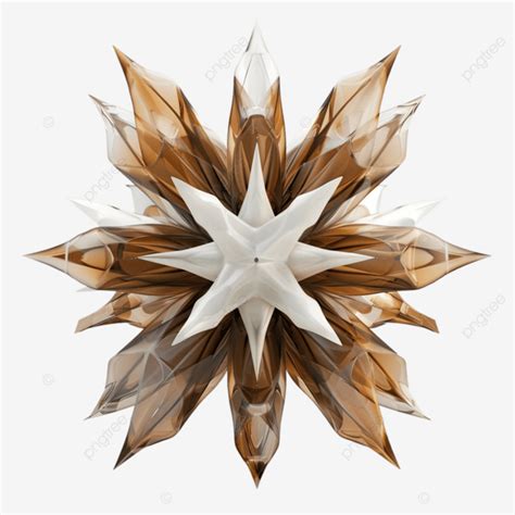 흰색 센터가 있는 추상 갈색 별 모양의 개체 추상적인 미술 천문학 Png 일러스트 및 이미지 에 대한 무료 다운로드 Pngtree