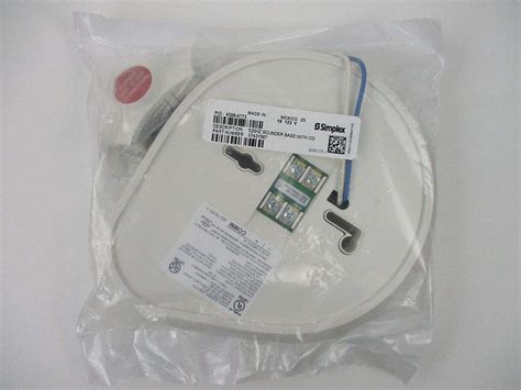 Simplex 4098 9773 Co Sensor Base W520 Hz Sounder 07431567