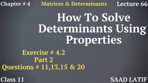 class 11 maths lecture 66 chapter 4 exercise 4 2 how to solve