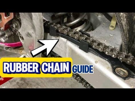 Rubber Chain Guide Installation For Xrm 125 Motorcycle Lady