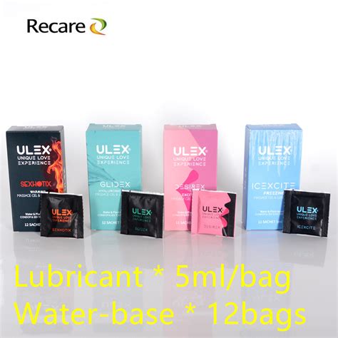 Lubricant Bag Package Different Flavored Sexal Lubricant Water Based