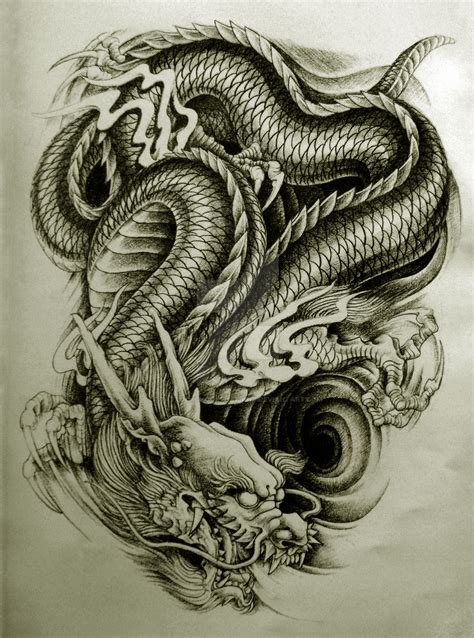 Dragon Drawing Tattoo Designs Bold Artistic Tattoos For Every Enthusiast