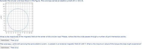 Solved Consider The Circular Wire Loop Shown In The Figure Chegg Com