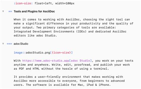 Learn Asciidoc Adoc Studio