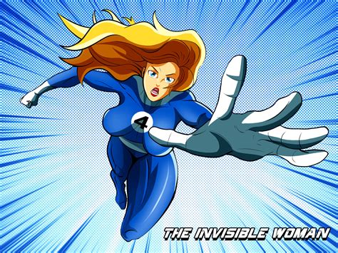 Fantastic Four Invisible Woman Comic