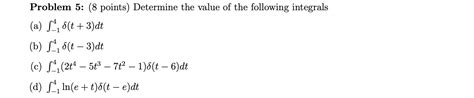 Solved Problem Points Determine The Value Of The Chegg