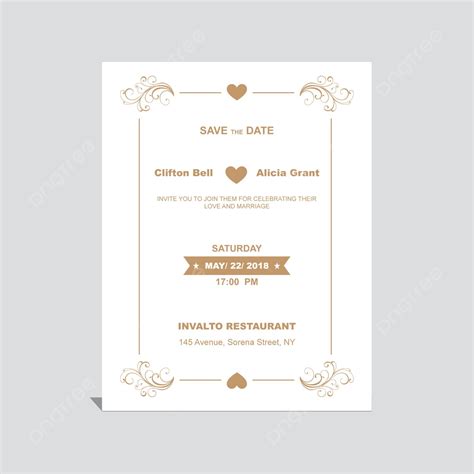 결혼식 초대장 템플릿 Psd 다운로드 디자인 자료 다운로드