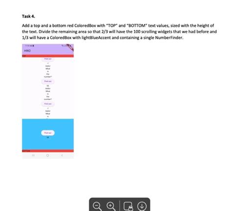 solved task 1 create a flutter project using the latest