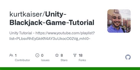 GitHub Kurtkaiser Unity Blackjack Game Tutorial Unity Tutorial Https Youtube Com