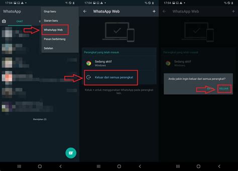 Cara Logout Whatsapp Web Di Pc Dan Hp Android Rancah Post