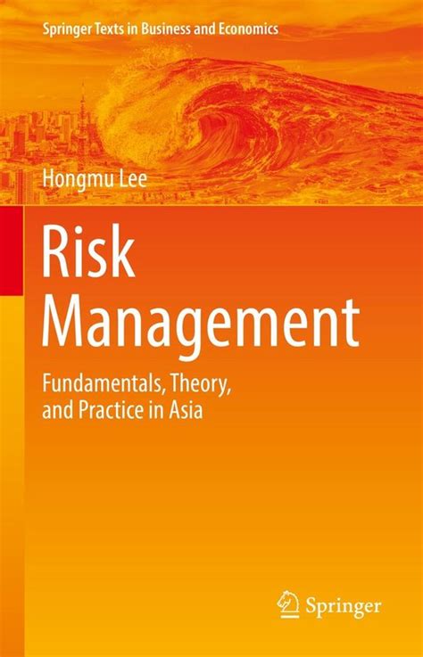 Springer Texts In Business And Economics Risk Management Ebook Hongmu Lee