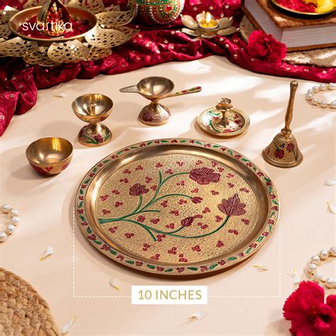 Buy Pooja Thali Sets By Svastika For Rituals And Worship