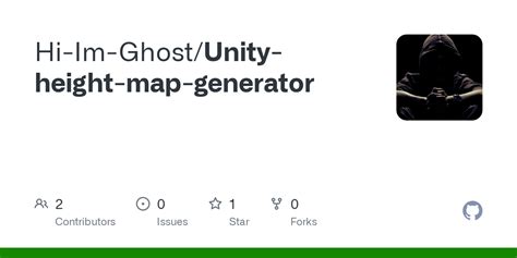 GitHub Hi Im Ghost Unity Height Map Generator