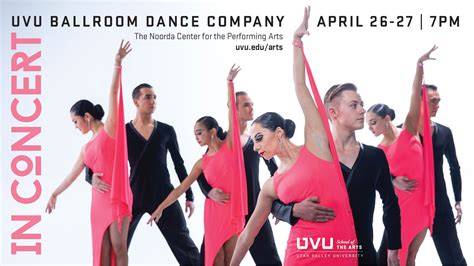 Uvu Ballroom Dance Company In Concert Utah Ballroom Utah Ballroom