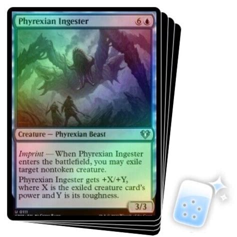 Foil Phyrexian Ingester X4 Commander Masters Magic Mtg Mint Card Ebay