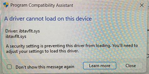 Ibtavflt Sys Bluetooth Problem Windows 11 R Pchelp