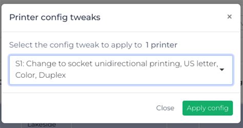 Printer Config 101 Manual Settings Suitable For Most Printers