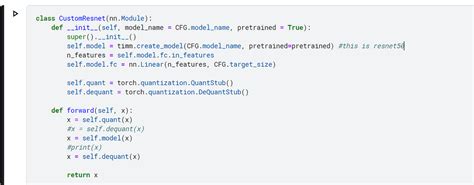 Error While Post Training Quantizing The Model Quantization Pytorch Forums