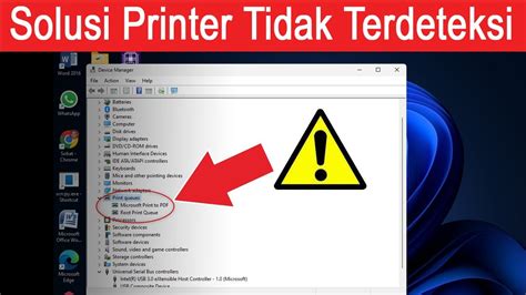 Cara Mengatasi Printer Tidak Terdeteksi Homecare