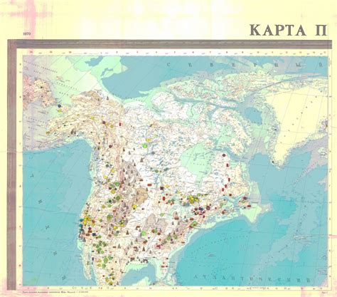Карта полезных ископаемых континентов мира Геологический портал Geokniga