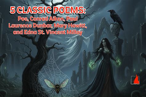 5 Classic Poems Eerie Folklore Gothic Dread And Visceral Verse Mind On Fire Books