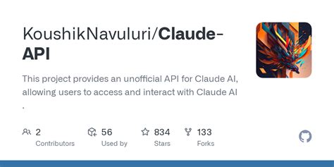 GitHub KoushikNavuluri Claude API This Project Provides An