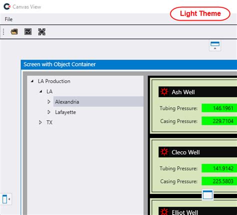 Changing The Canvas View Color Theme