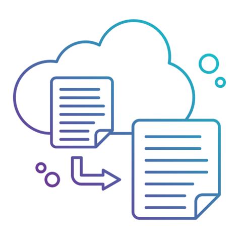 Redundancy Generic Gradient Outline Icon