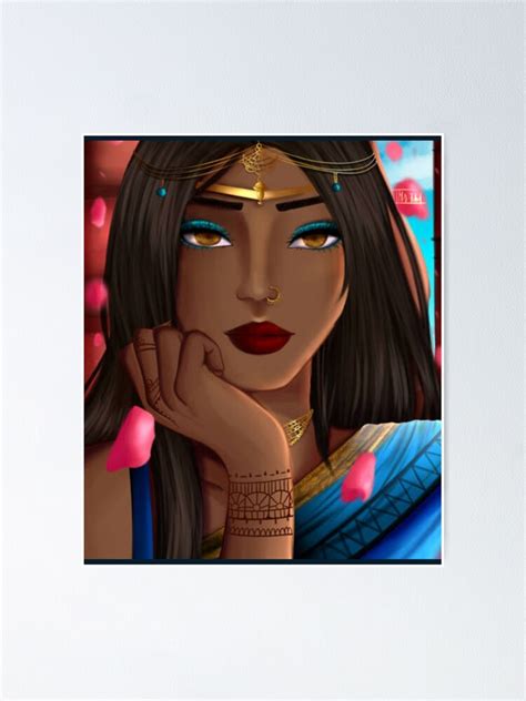 Desi Lady Indian Girl Poster For Sale By Prints4ugb Redbubble