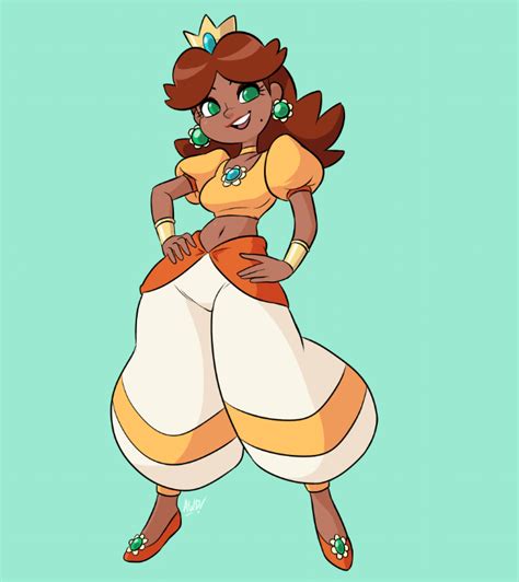Princess Daisy Mario Drawn By Awd Danbooru